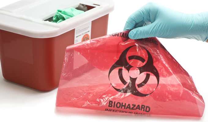 biohazardous waste